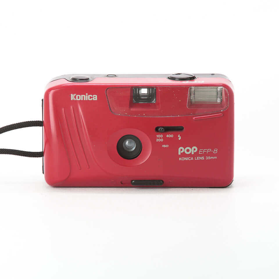 Konica Pop EFP-8 red - film camera – BromureFilm