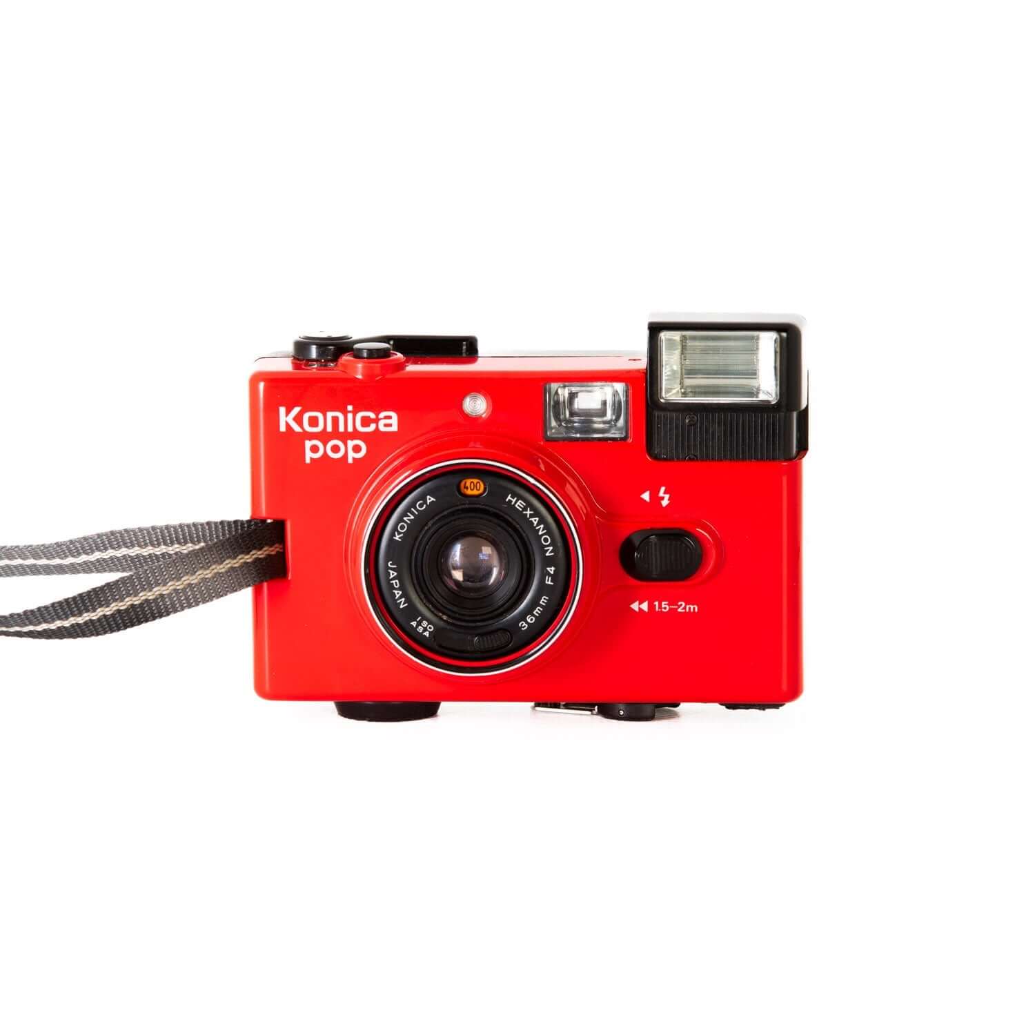 Konica pop red - film camera – BromureFilm